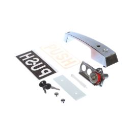 Kason 1229-C00024 Pull Handle W/Cylinder Lock & Inside Release Brushed ...