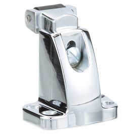 56-5005 Kason Polished Chrome Strike, 3-3/8" x 2-1/16", For Latch